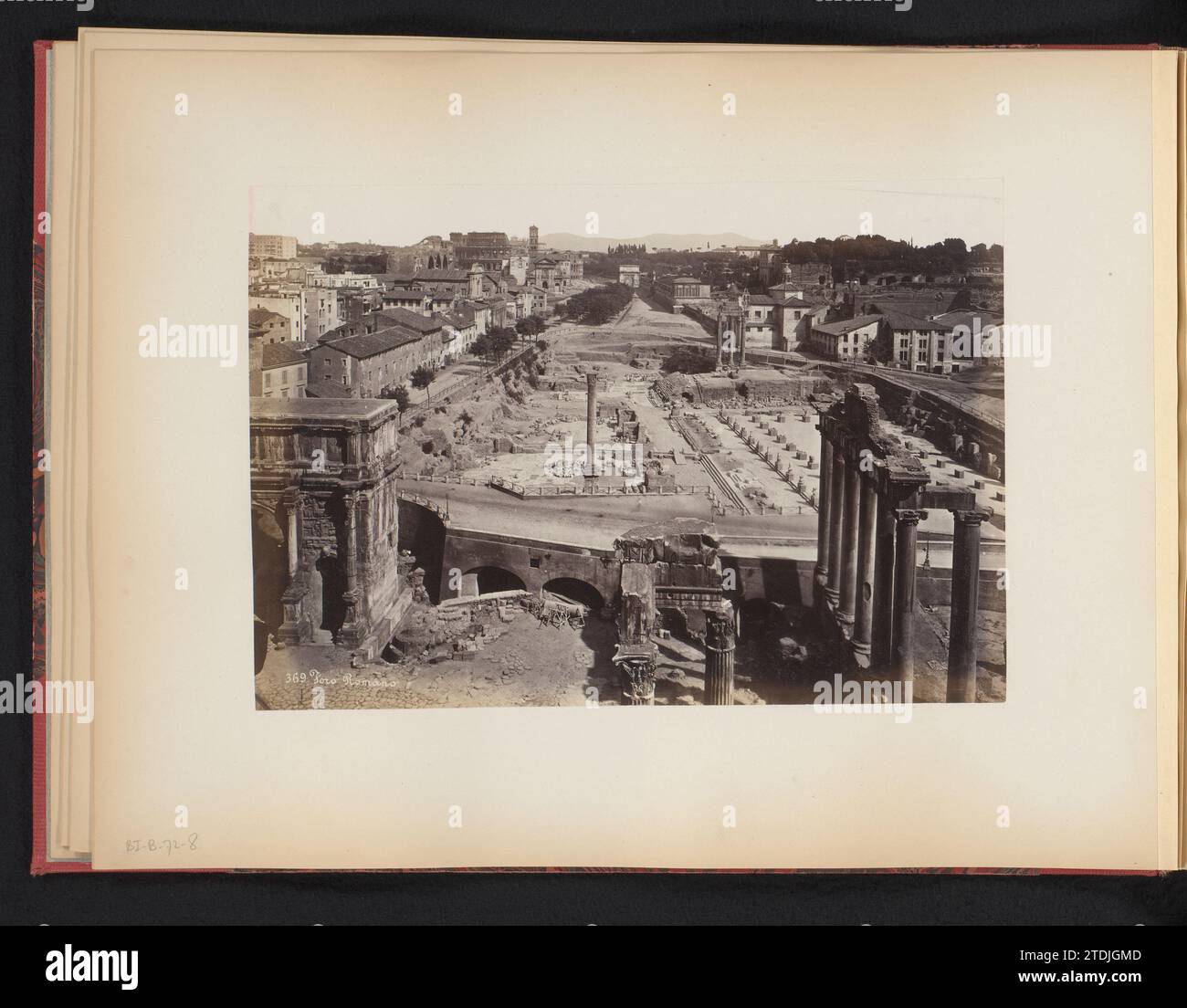Forum Romanum in Rome, Italy, Anonymous, 1870 - 1890 This photo is part ...
