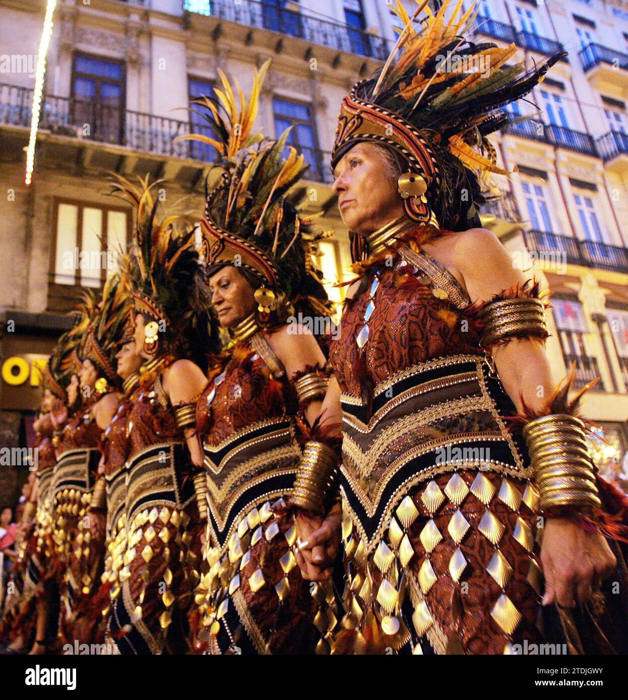 Valencia, 10/09/2006. Parade of Moors and Christians in Valencia on the ...