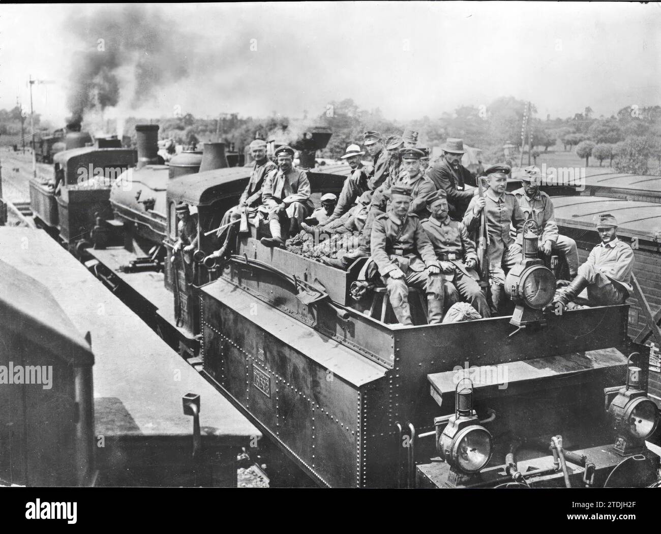 09/30/1915. The War in Eastern Europe. Rail Transport of Austro-German ...
