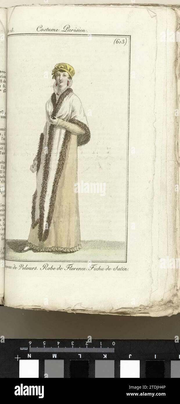 Journal of the ladies and fashions, Parisian costume, 1805, year 13 ...