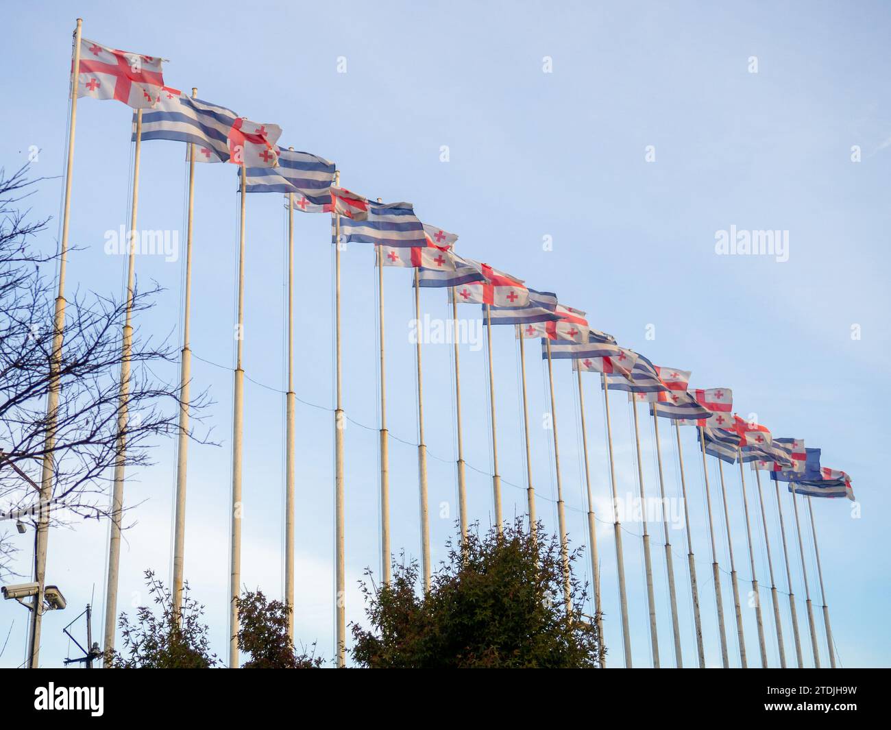 City state country flags fly hi-res stock photography and images - Alamy