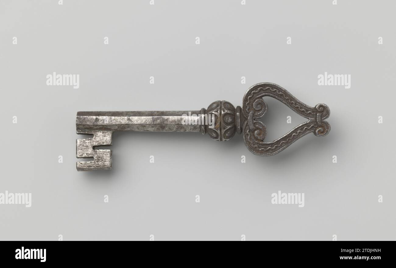 Pipe key, c. 1400 - c. 1950 Pipe key whose handle consists of a winch ...
