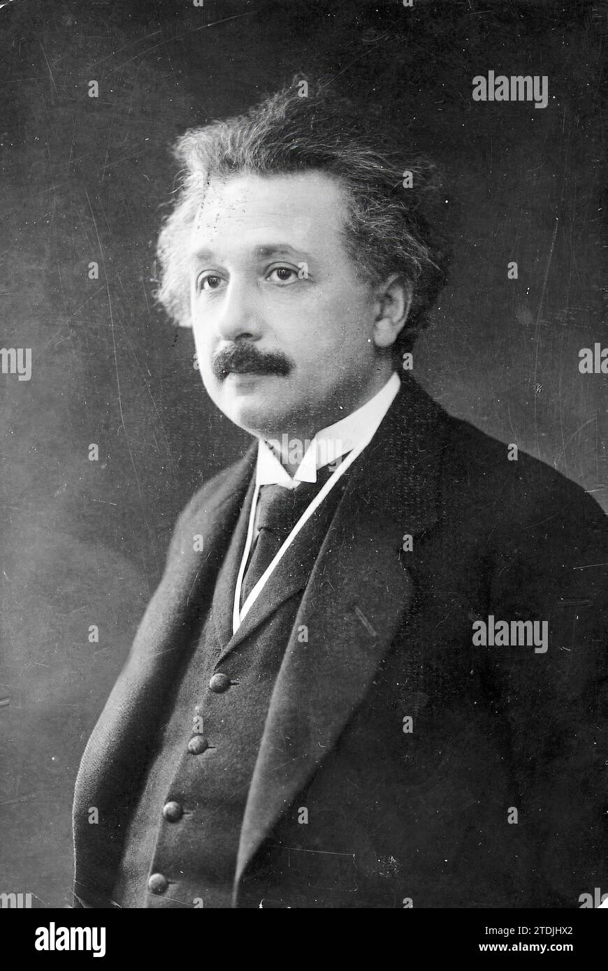 Albert Einstein around 1930. Credit: Album / Archivo ABC / Henri Manuel ...