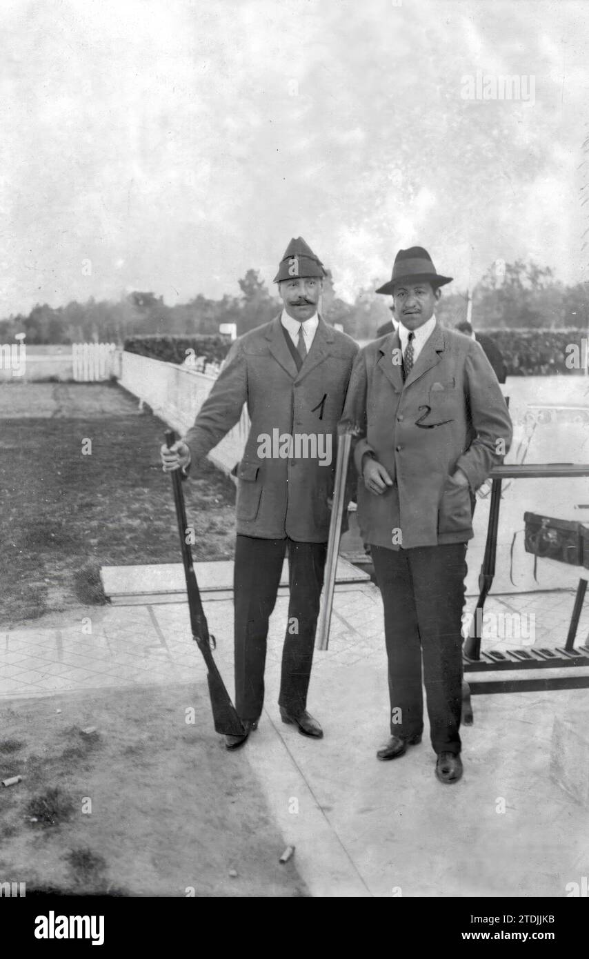 04/30/1912. The Duke of Tarancón and Don Luciano Ochoa. Credit: Album ...