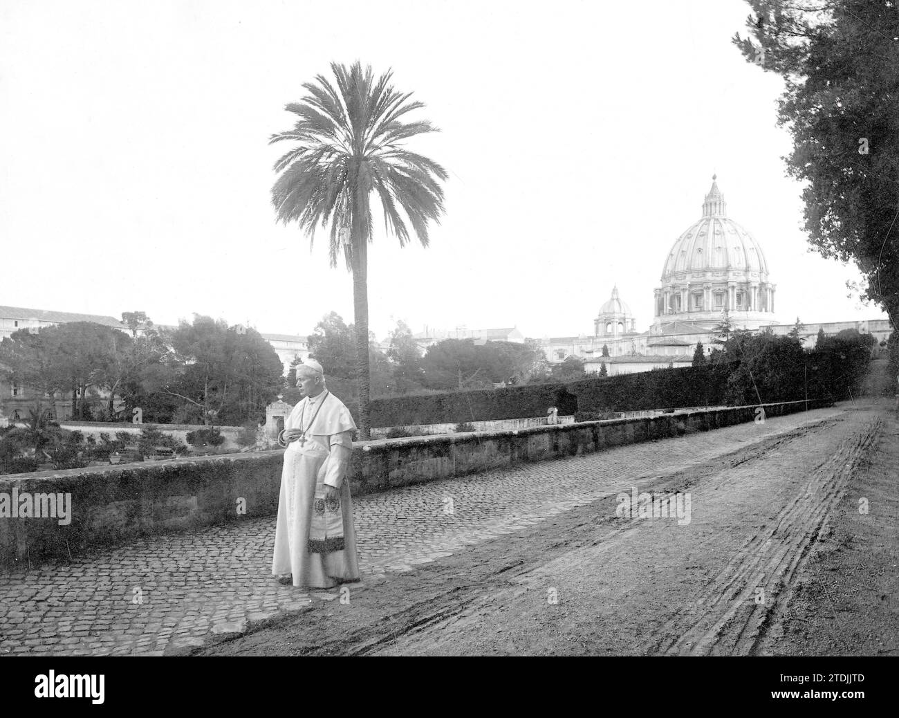 Vatican City, August 1914. Interesting photograph of Pius X during a ...