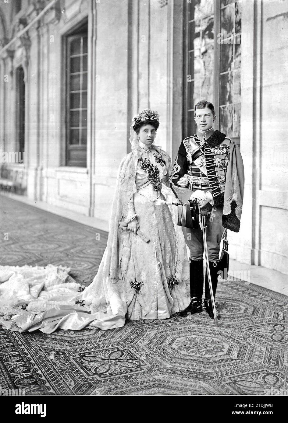 01/11/1906. The wedding of Infanta Maria Teresa. The Infanta Doña Maria ...