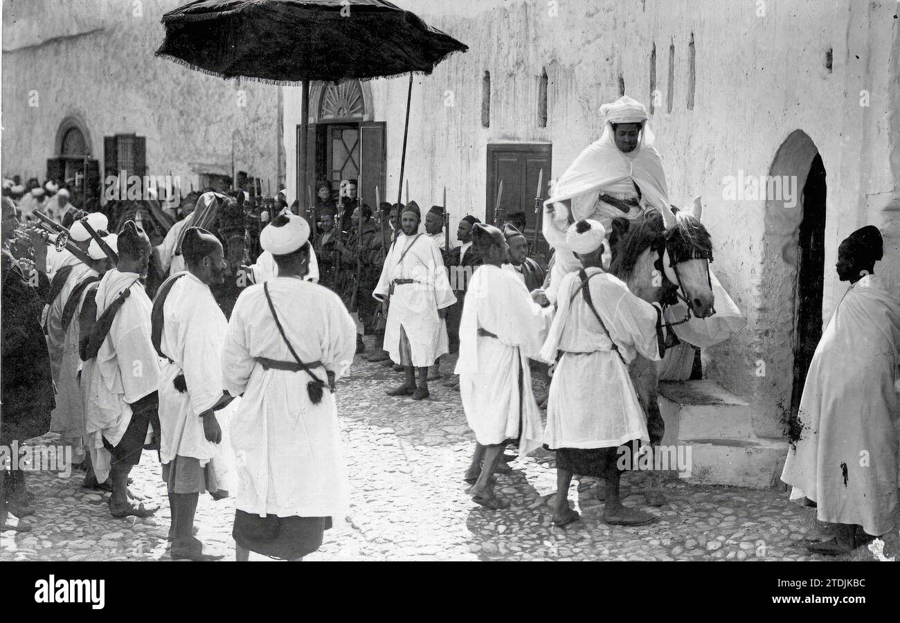 10/31/1915. The representative of the Sultan of Morocco in Tetouan ...