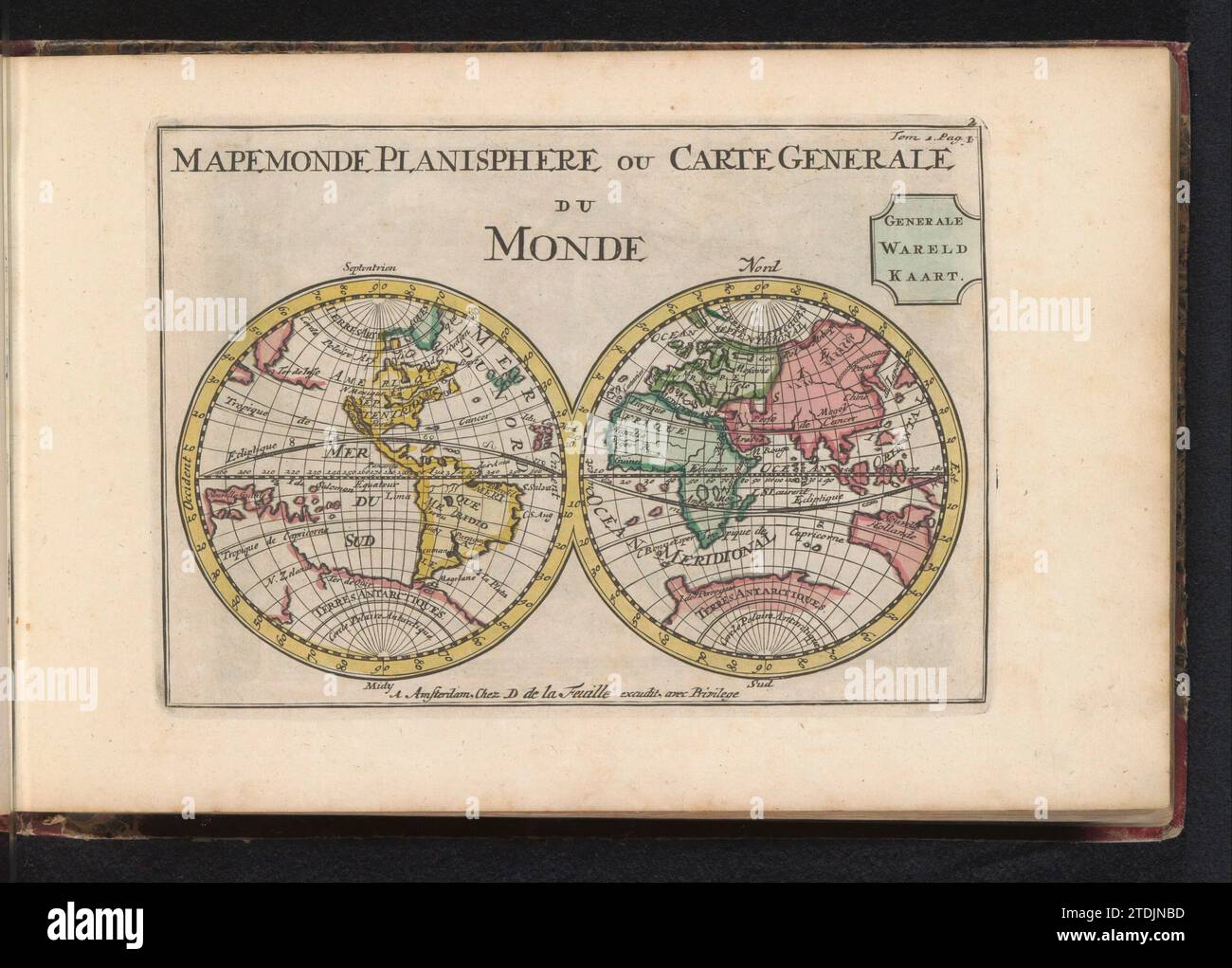 1735 world map hi-res stock photography and images - Alamy