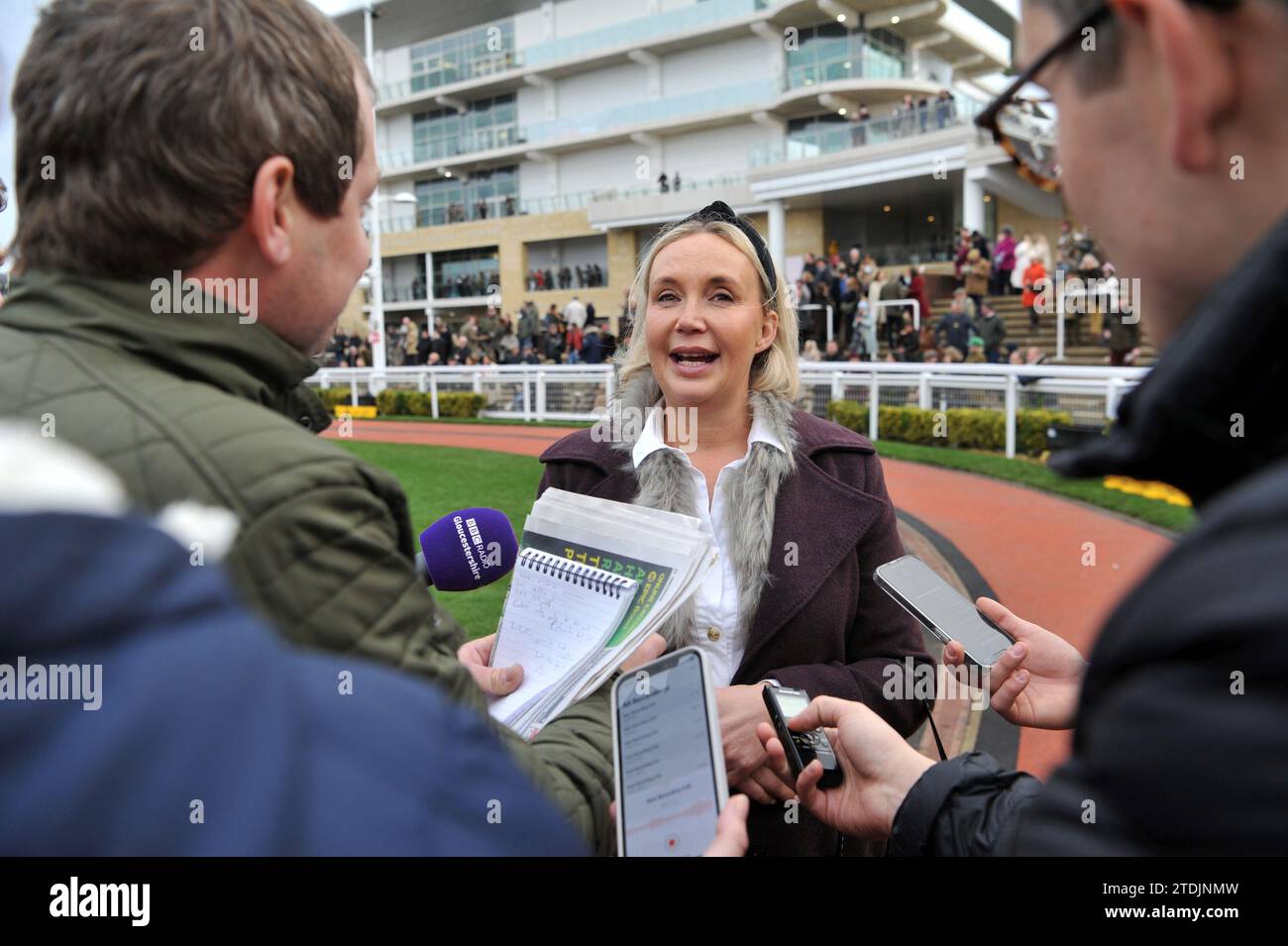 Trainer Sophie Leech Racing at Cheltenham Day 2 of the Christmas Meet ...