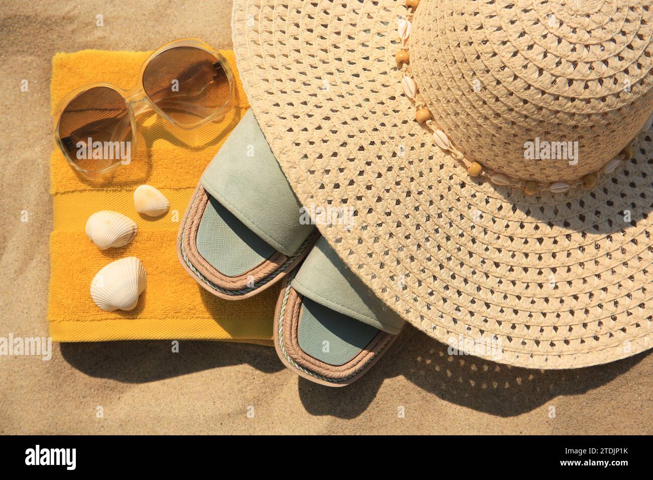 Seashells slippers hi-res stock photography and images - Alamy
