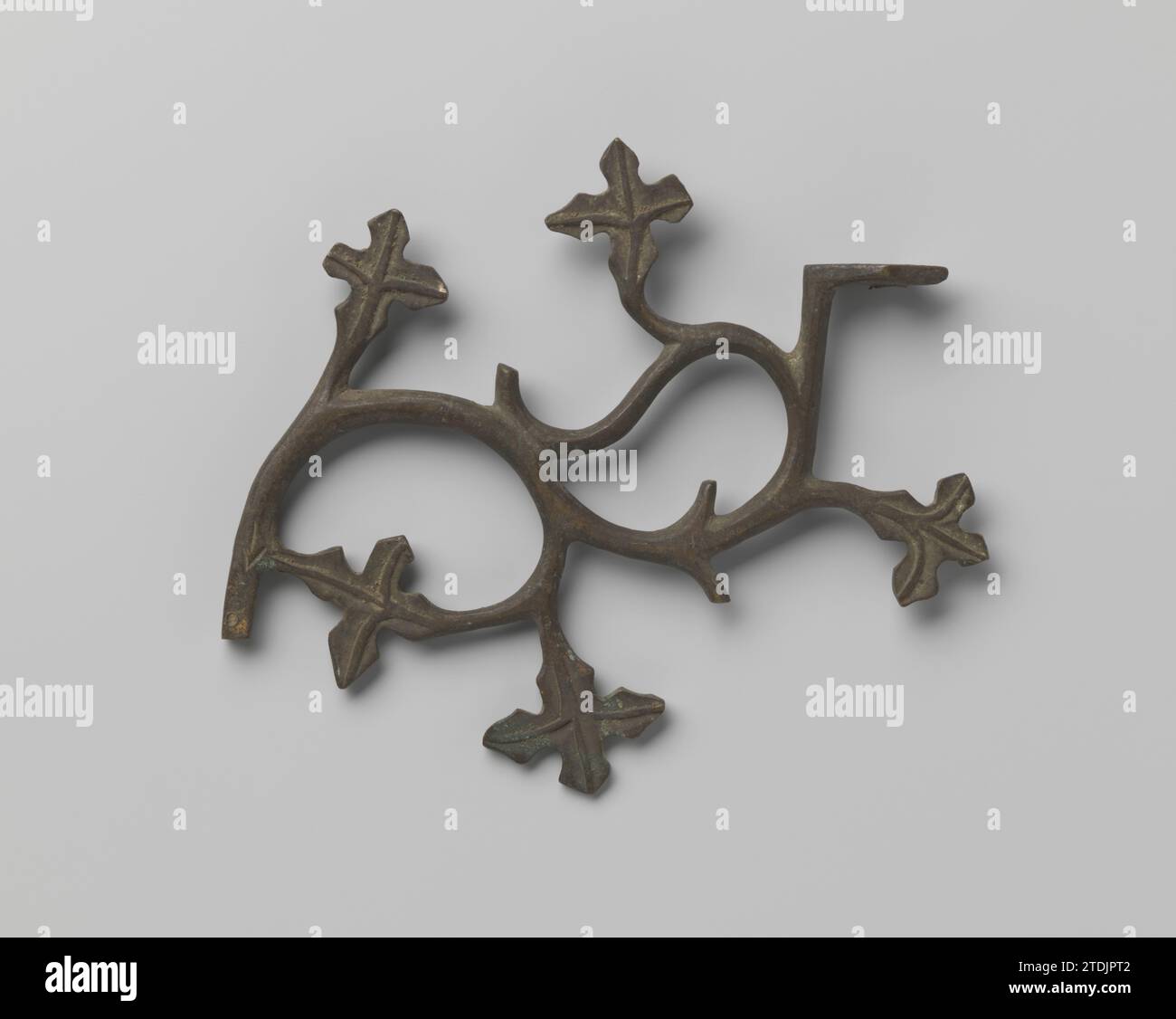 Arm of a candle crown, anonymous, 1475 - 1500 Candle arm that ...