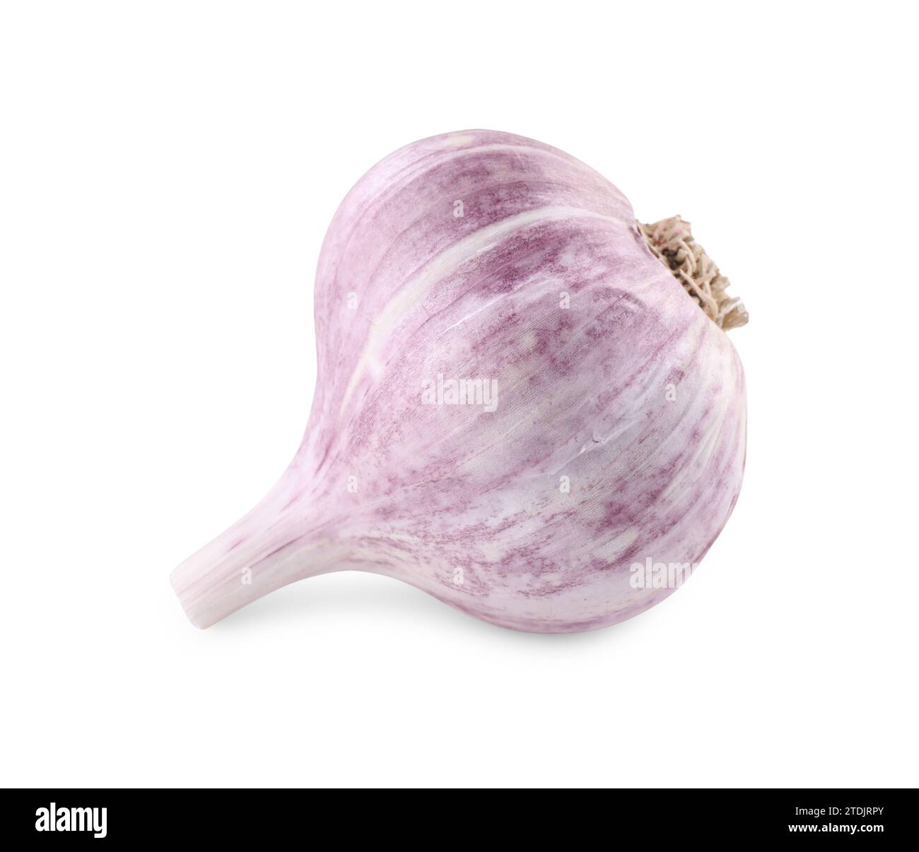 Fresh raw garlic head isolated on white Stock Photo - Alamy
