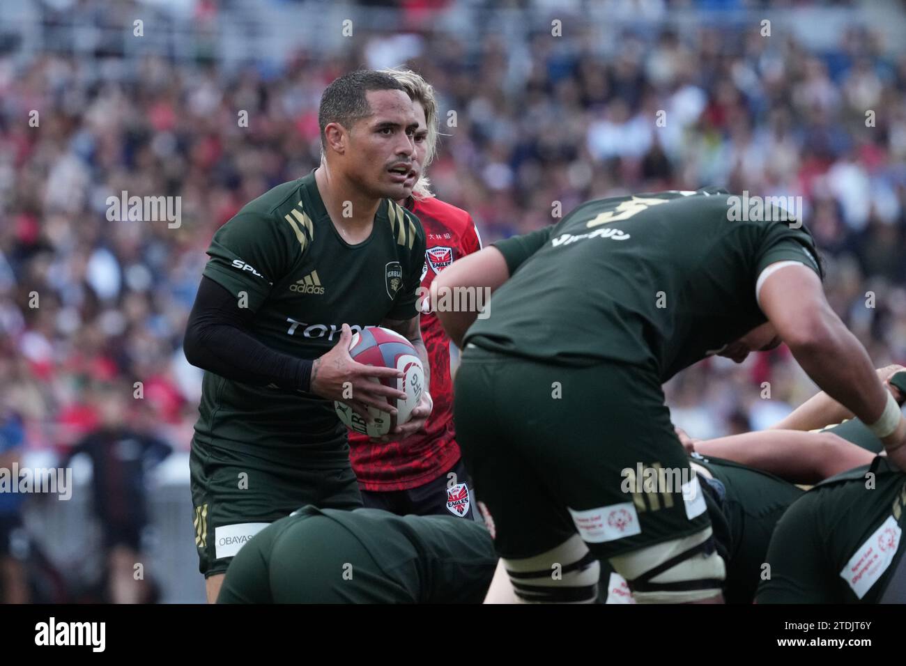 Toyota Verblitz's Aaron Smith during the Japan Rugby League One 2023-24 ...