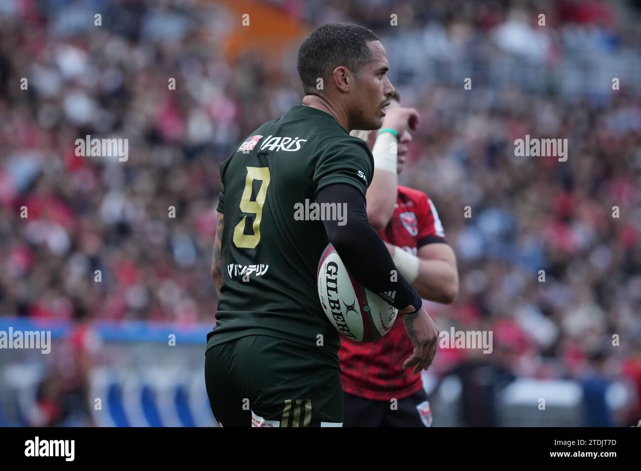 Toyota Verblitz's Aaron Smith during the Japan Rugby League One 2023-24 ...