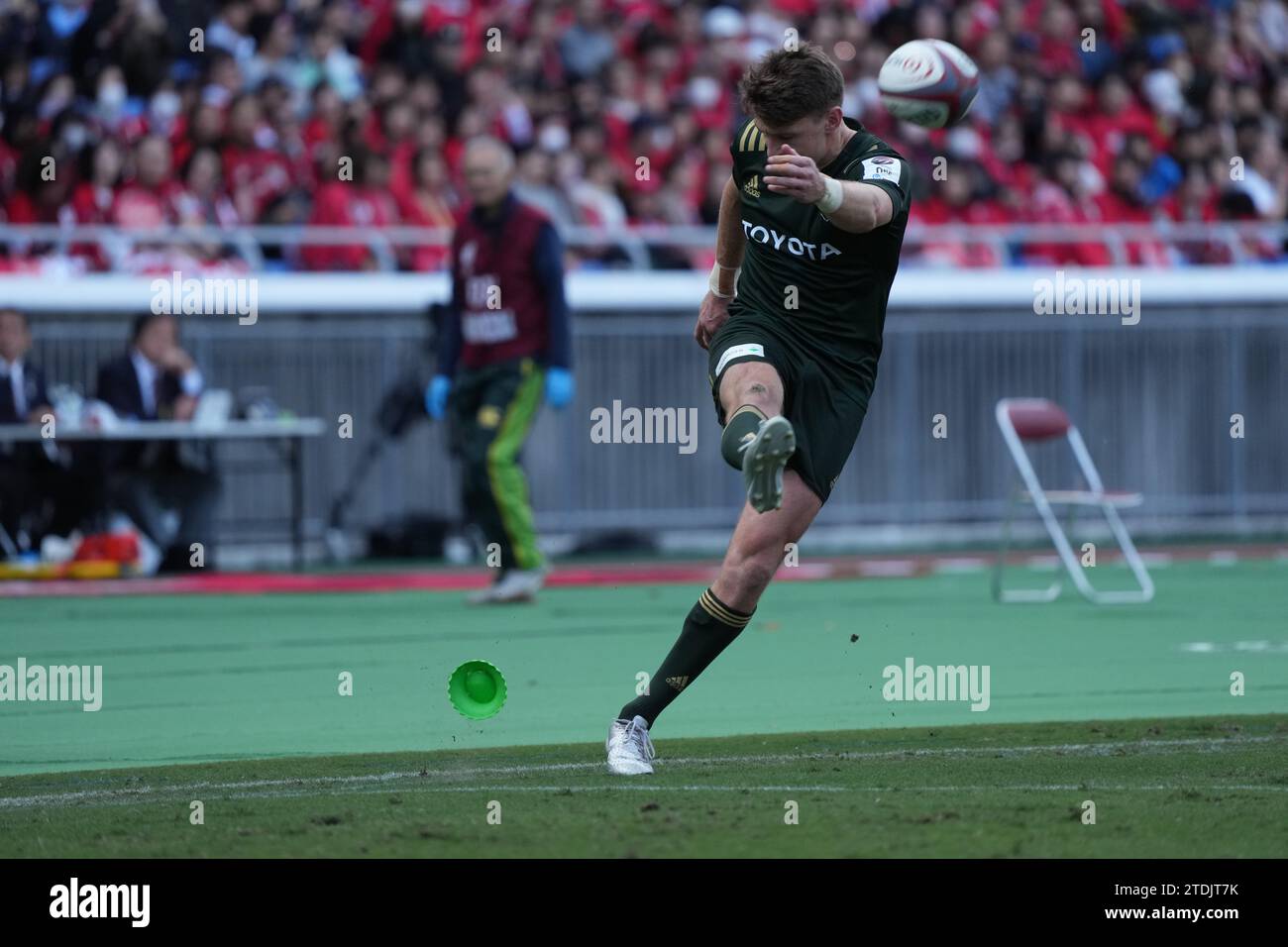 Toyota Verblitz's Beauden Barrett during the Japan Rugby League One ...