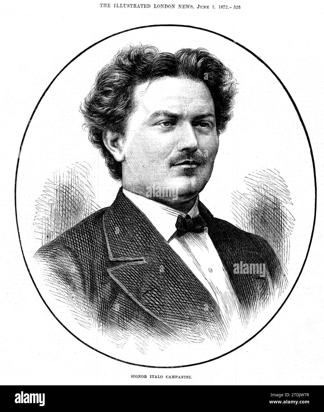 1872 , june , London , GREAT BRITAIN : The celebrated italian Opera ...