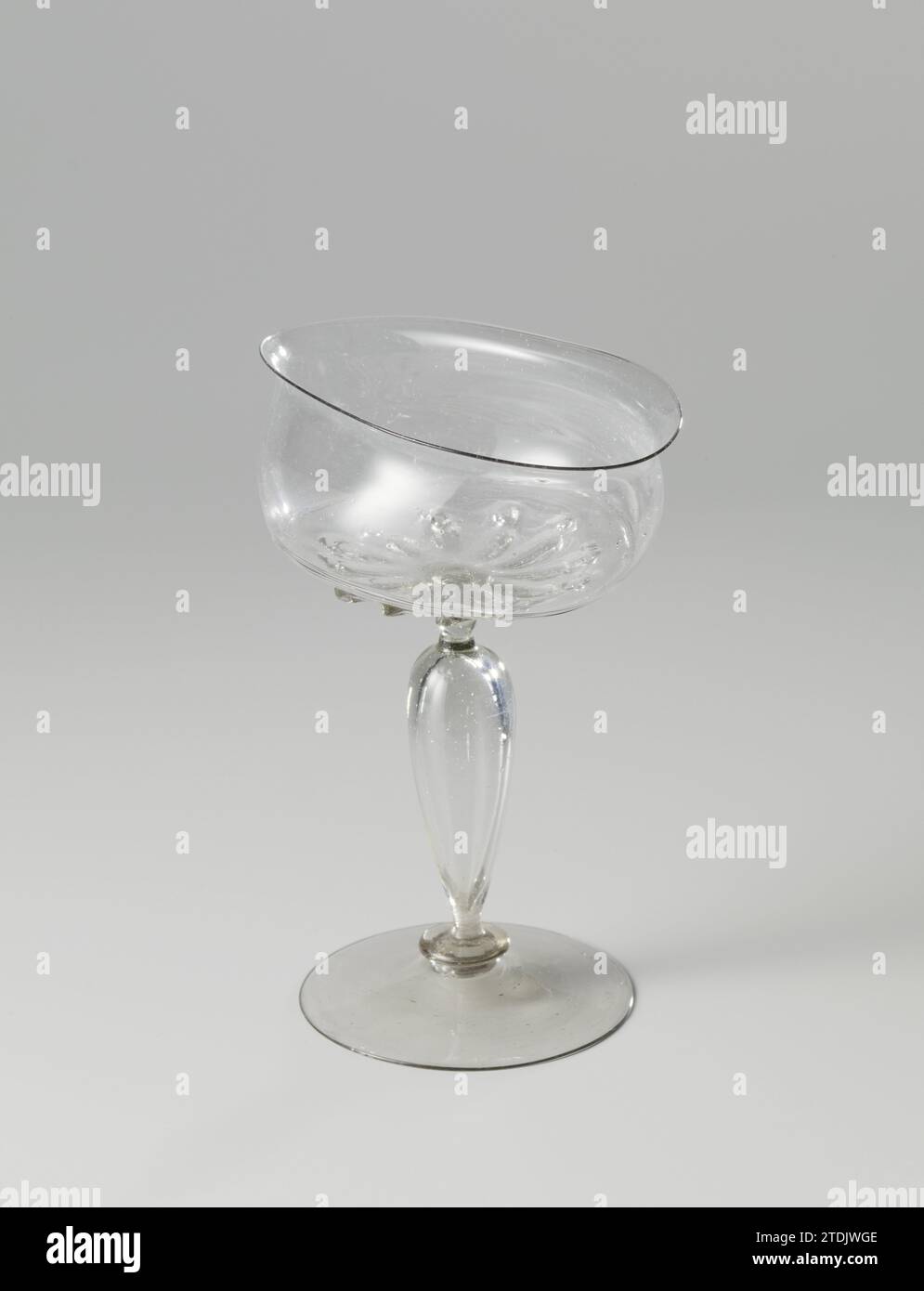 Chalice glass with boat -shaped chalice, anonymous, c. 1550 - c. 1600 ...