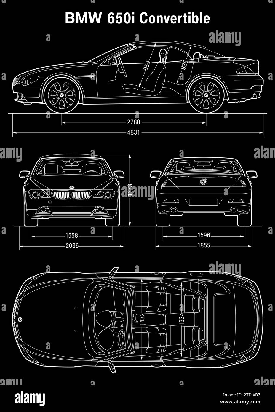 Bmw car Stock Vector Images - Alamy