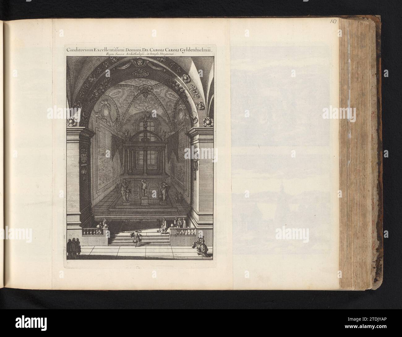 Grave monument from Carl Carlsson Gyllenhielm in the cathedral of ...