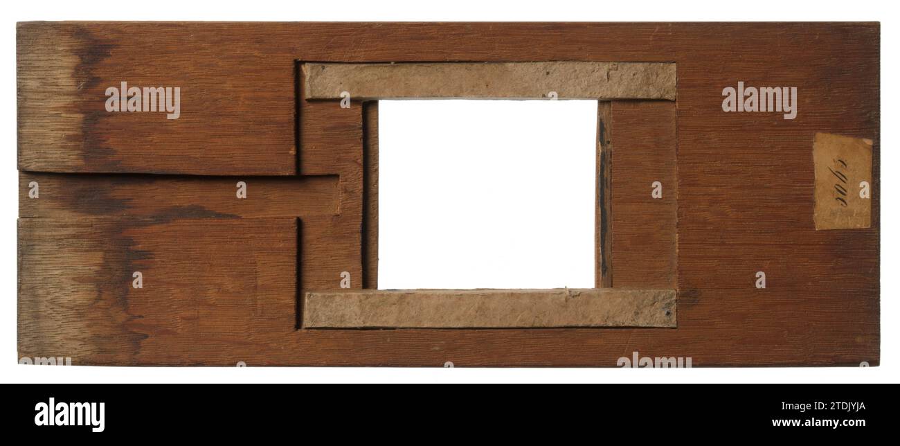 Estate for magic lantern plate, anonymous, c. 1700 - c. 1800 Empty ...