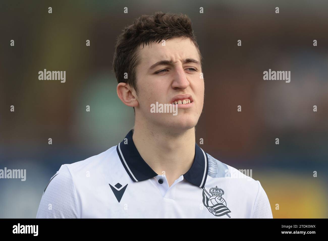 Milan, Italy. 12th Dec, 2023. Arkaitz Mariezkurrena of Real Sociedad ...