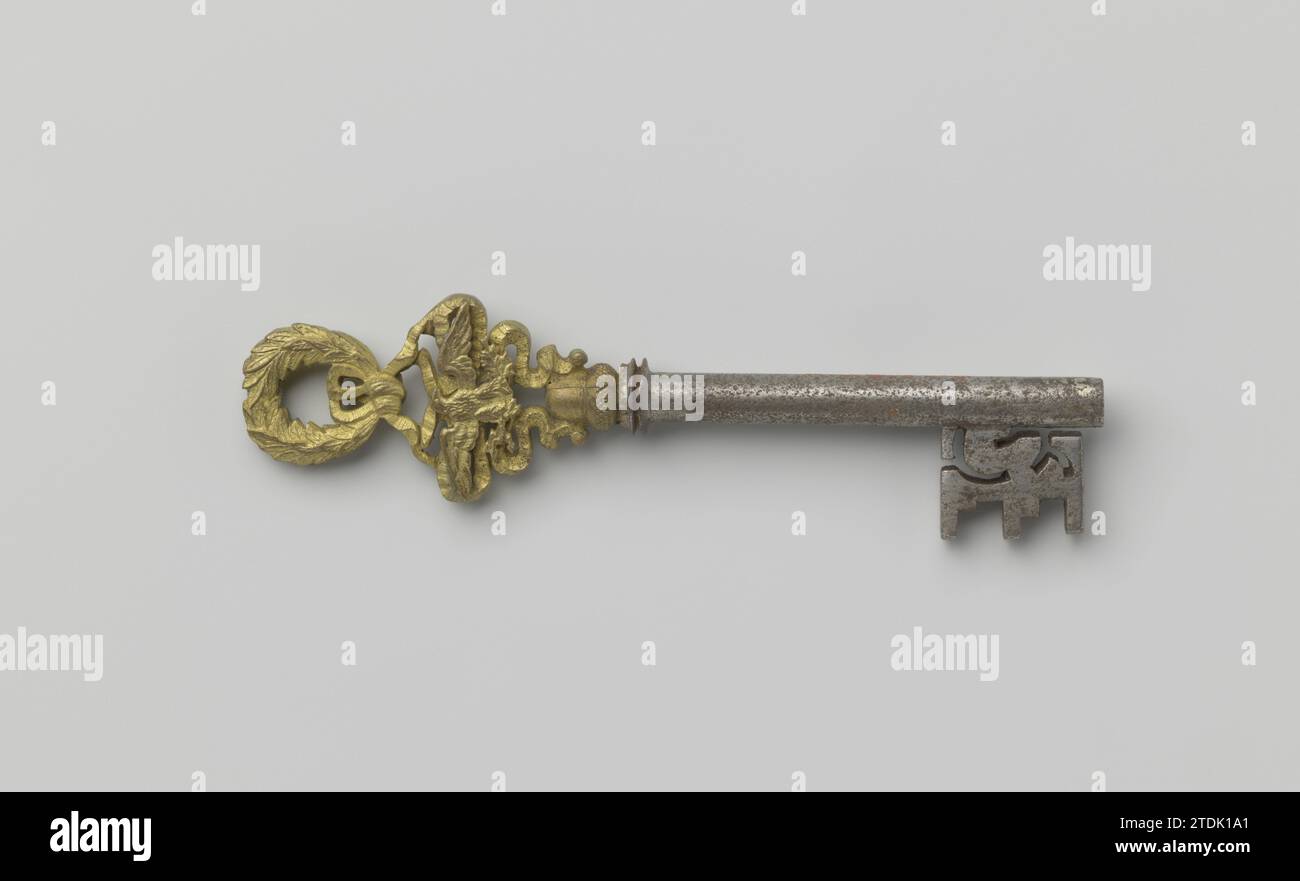 Pipe key, c. 1800 - c. 1900 Pipe key with a handle consisting of a ...