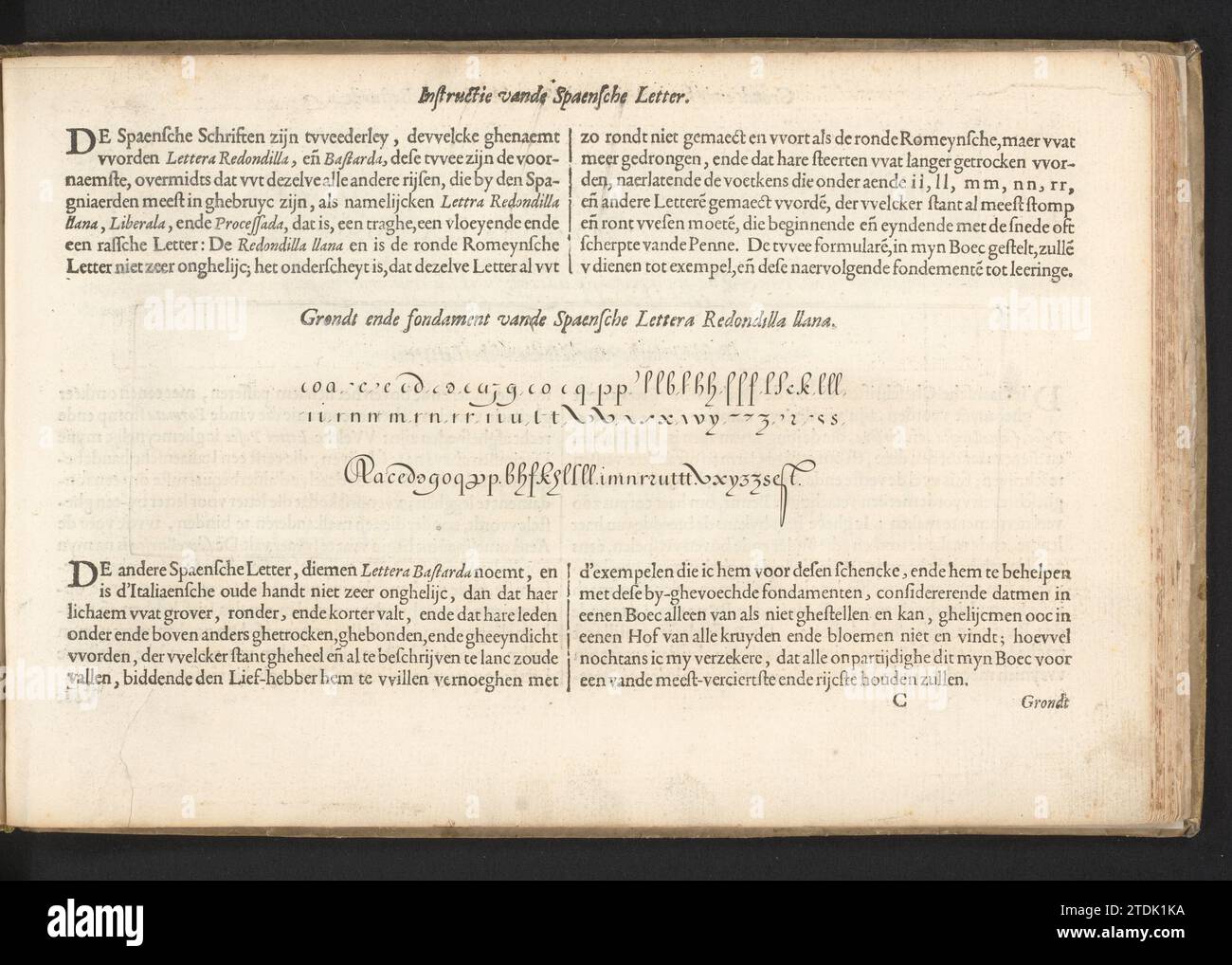 Instruction vande spaensche letter hi-res stock photography and images ...