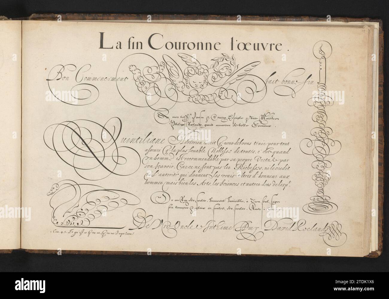Write example: Quintiliane Historien Escrit (...), Simon Frisius, After ...