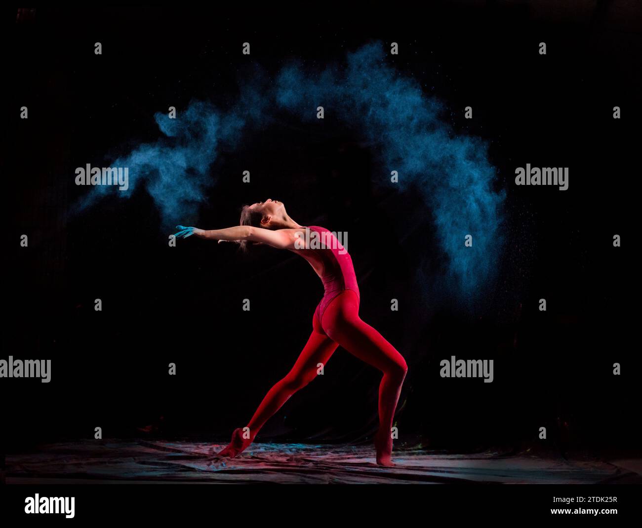 Dance with gouache, images of dance Stock Photo - Alamy