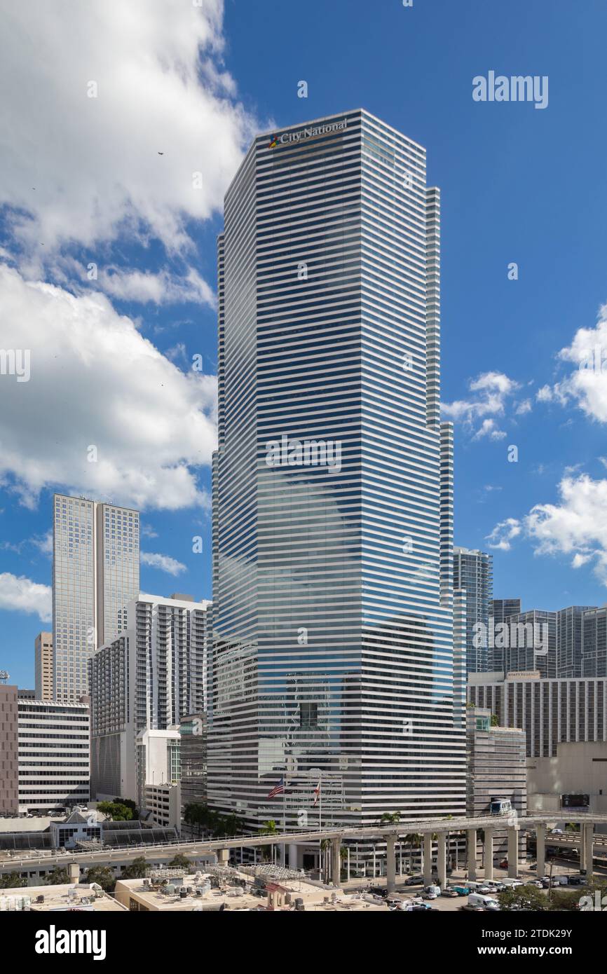 Skyscrapers of downtown miami hi-res stock photography and images - Alamy