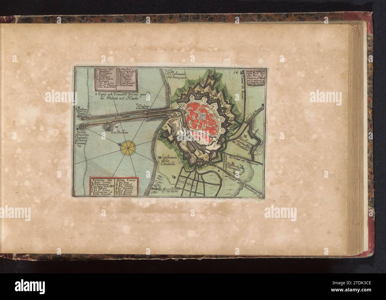 Dunkirk map hi-res stock photography and images - Alamy