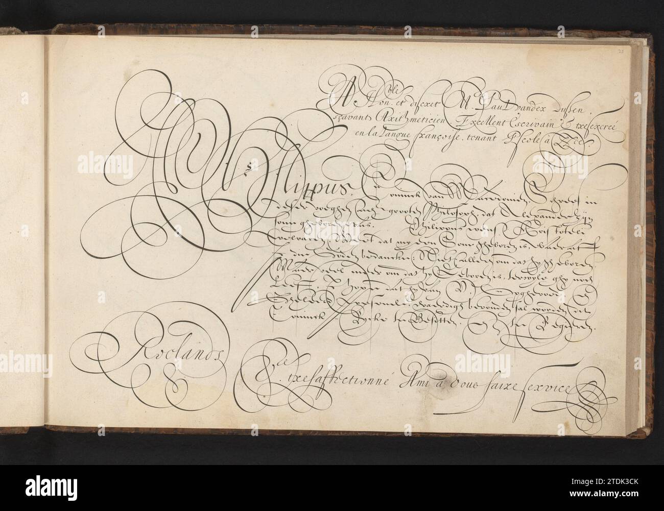 Write example: Philippus Coninck of Macedonien (...), Simon Frisius ...