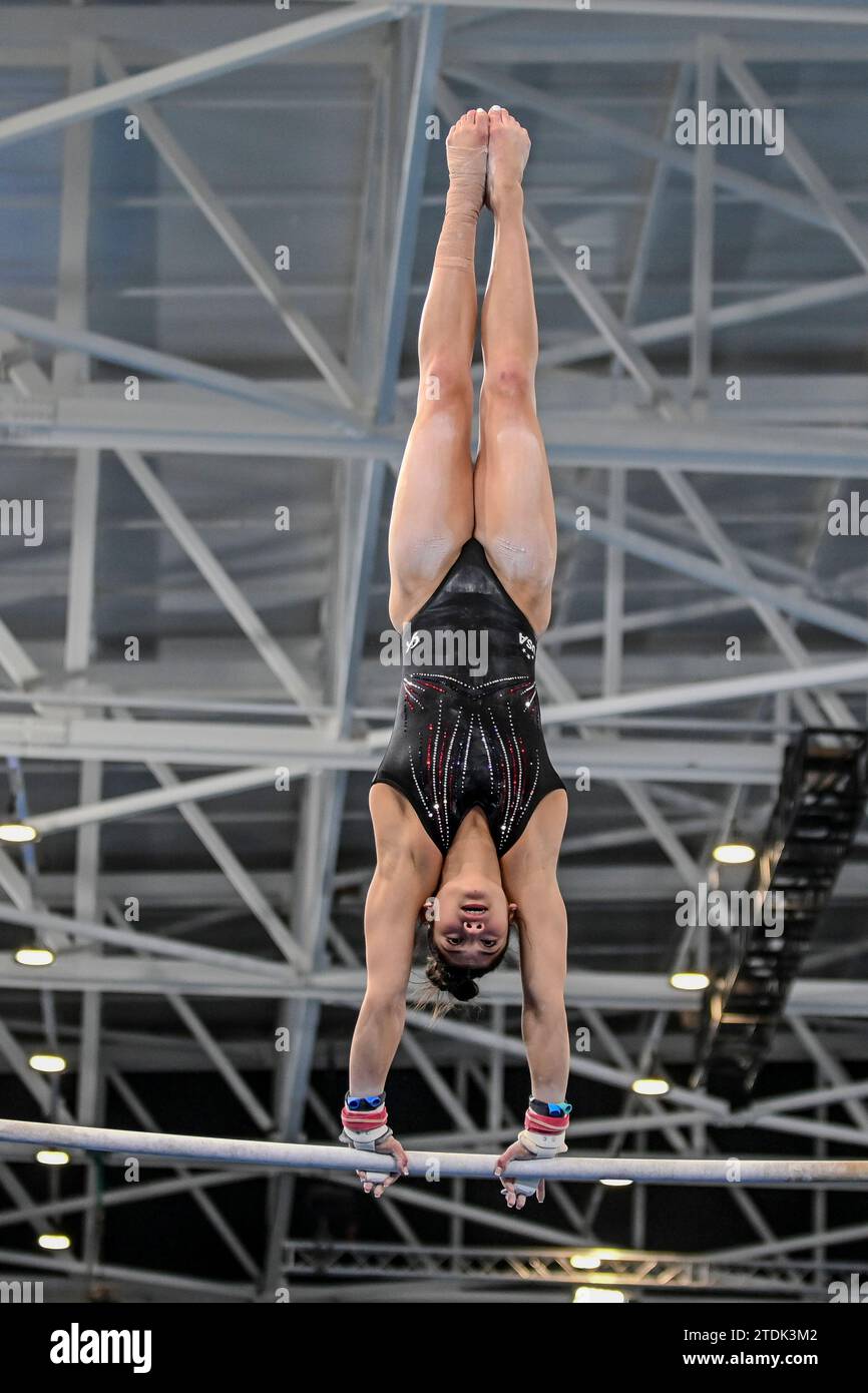 Santiago, Chile - october 19, 2023: Kayla Dicello- American gymnasts ...