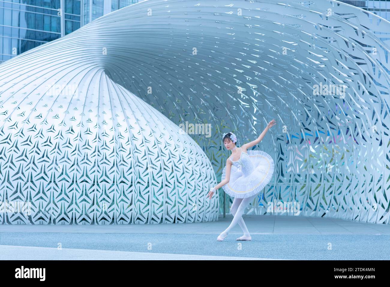 Ballet at monumental buildings Stock Photo - Alamy