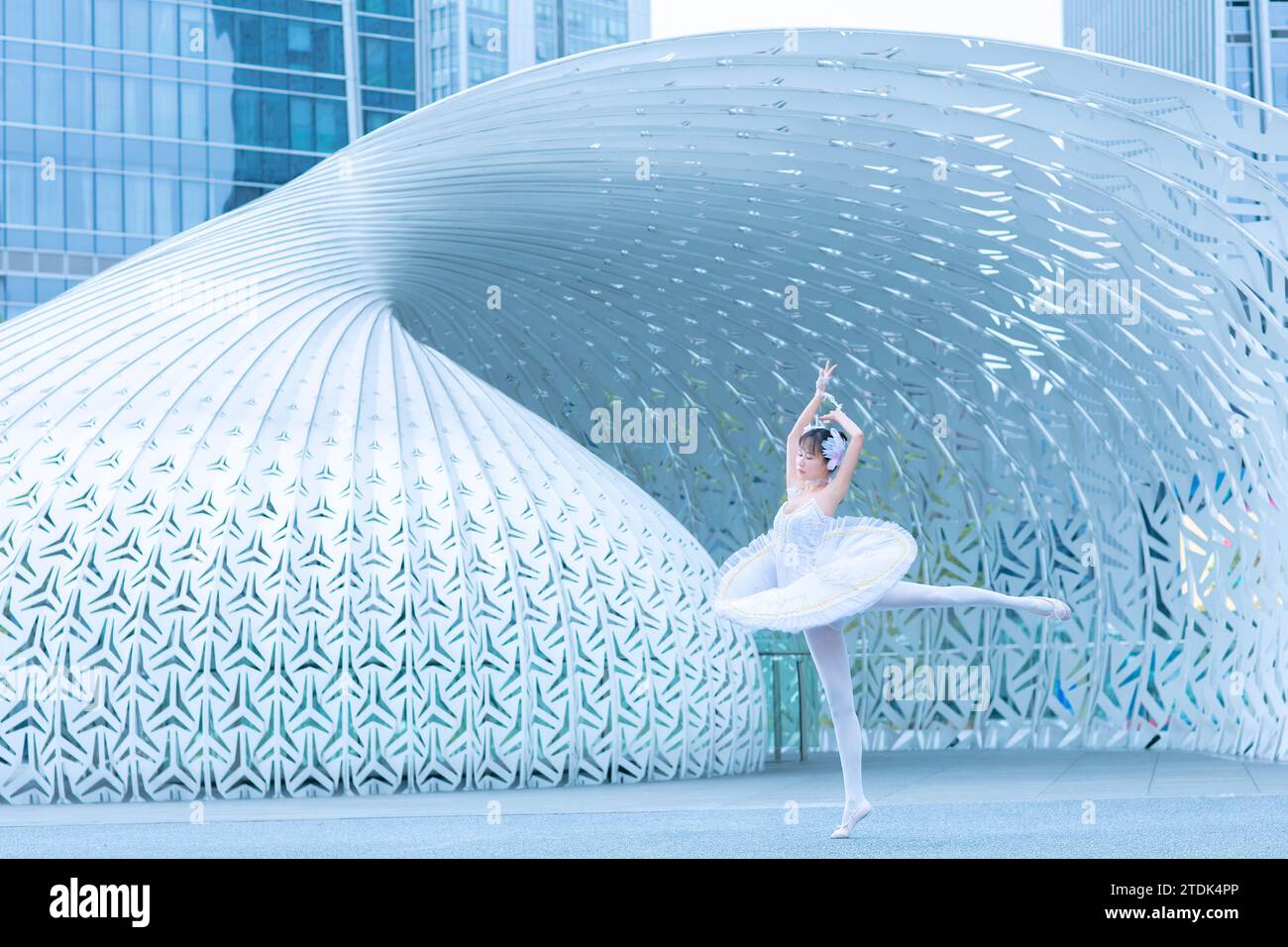 Ballet at monumental buildings Stock Photo - Alamy