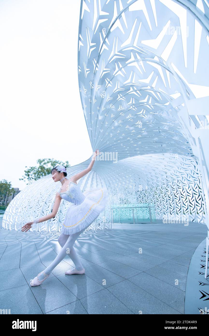 Ballet at monumental buildings Stock Photo - Alamy