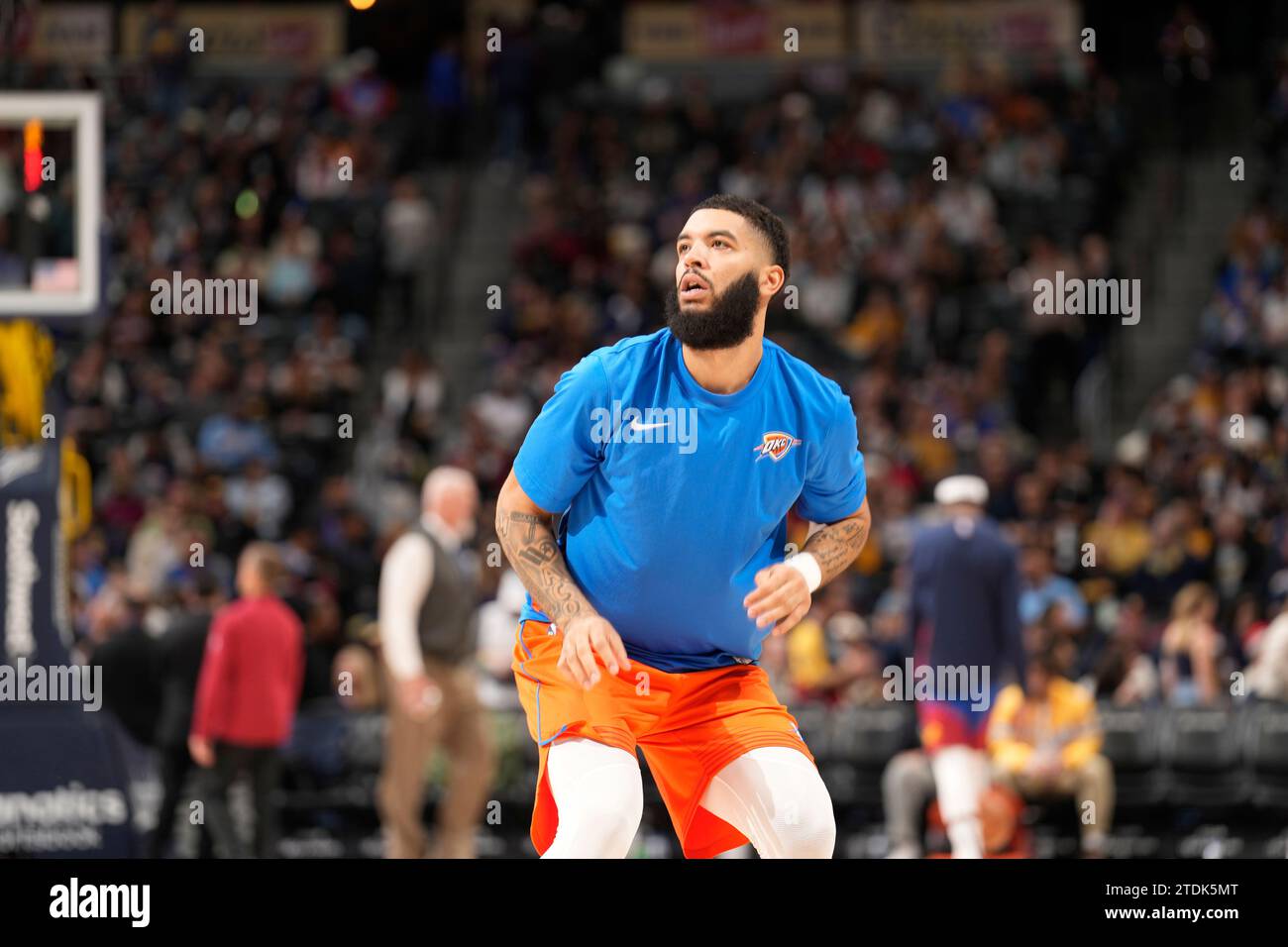 Oklahoma City Thunder forward Kenrich Williams (34) in the second half ...