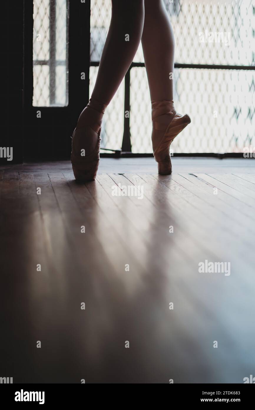 Asian dancer practicing ballet indoors, images of ballet, dance art ...