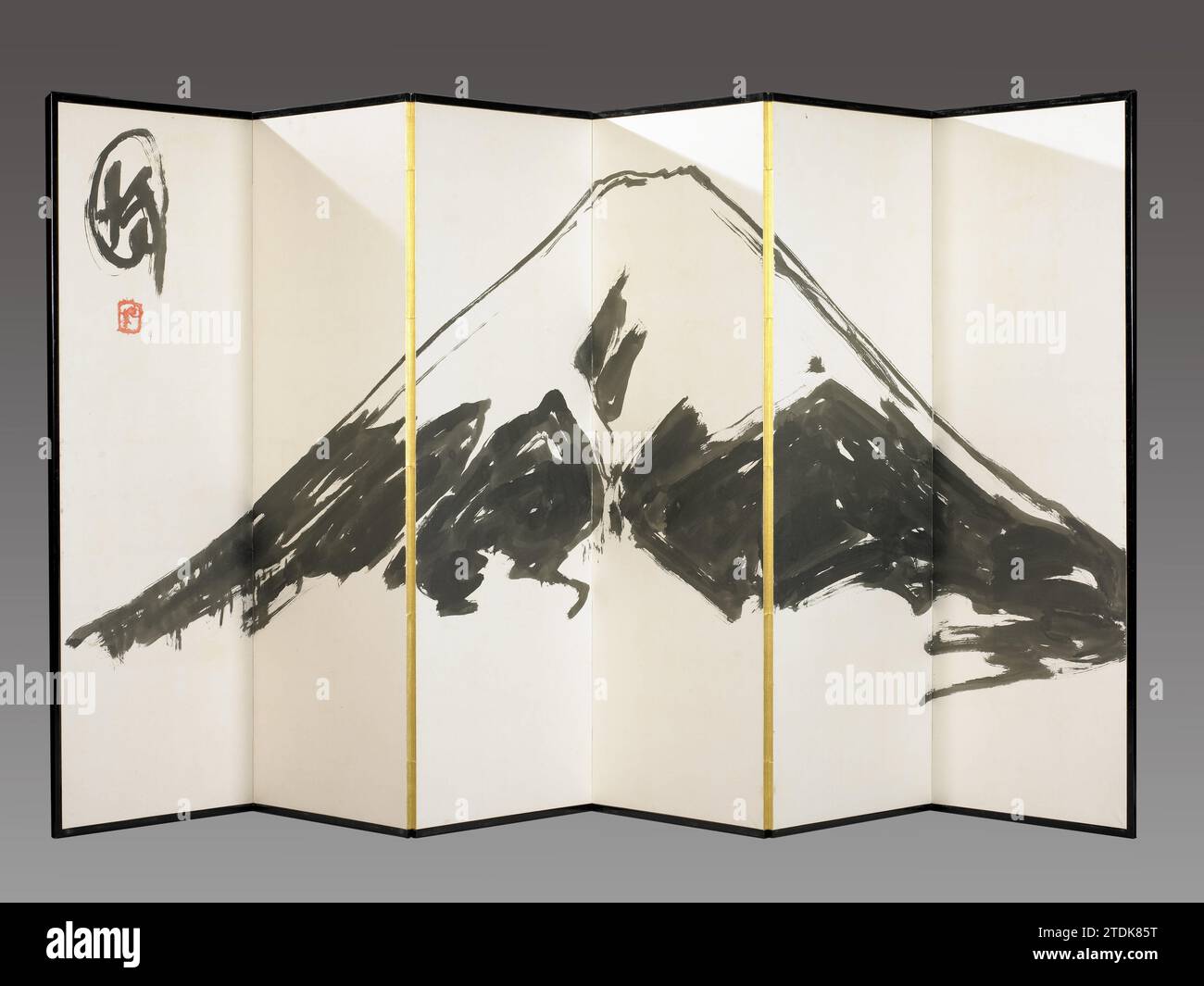 Pilgrimage to Mount Fuji, 1925 - 1930 Left part of a few six-stroke of ...