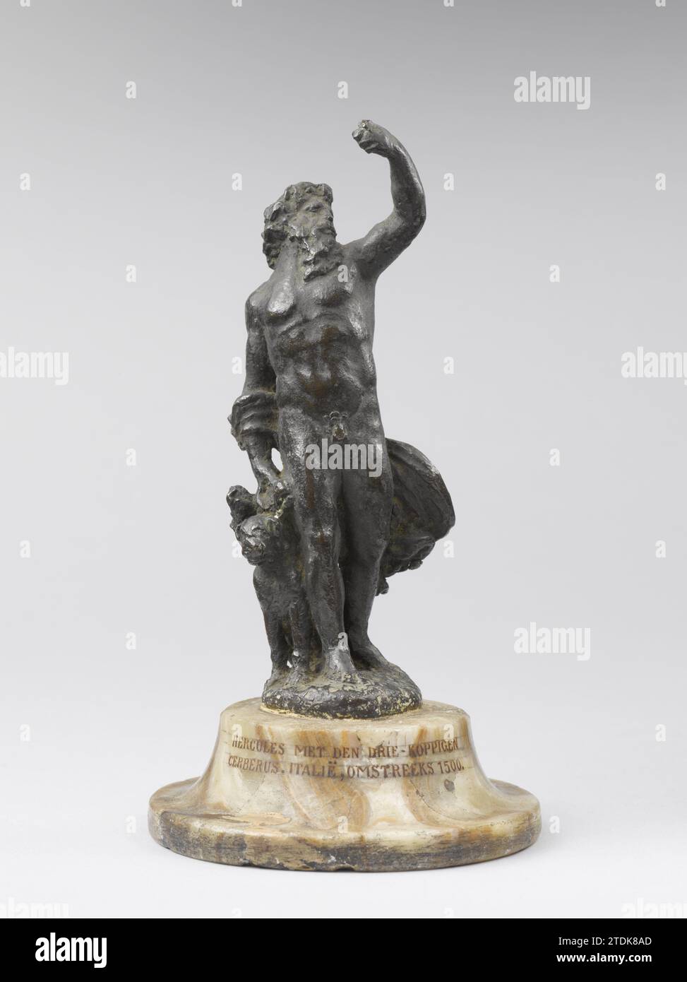 Pluto met Cerberus, anonymous, c. 1525 - c. 1550 The gesture, ascurrent ...