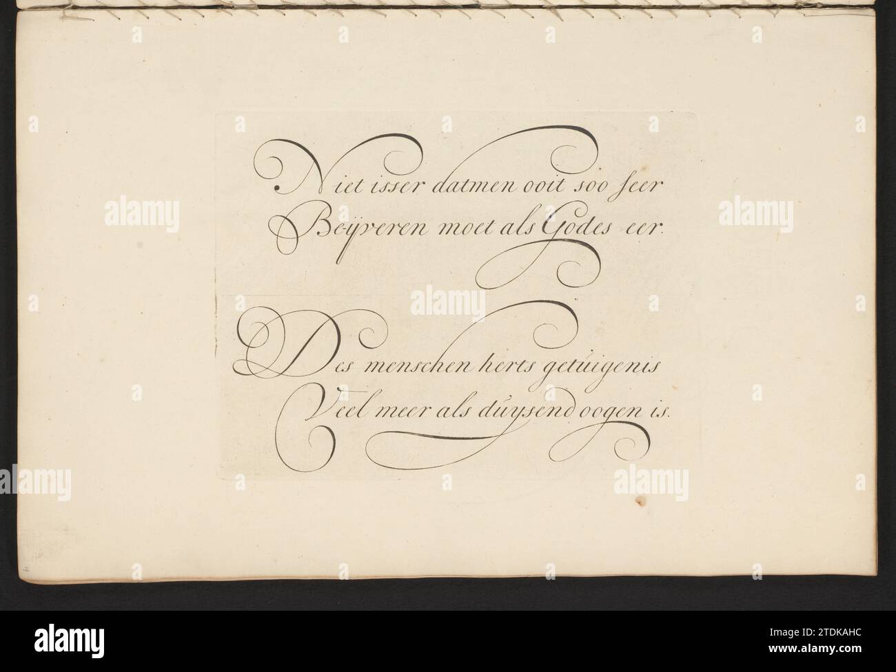 Writing example: Not Isser Datmen Ever soo Seer (...), Bastiaan Boers ...