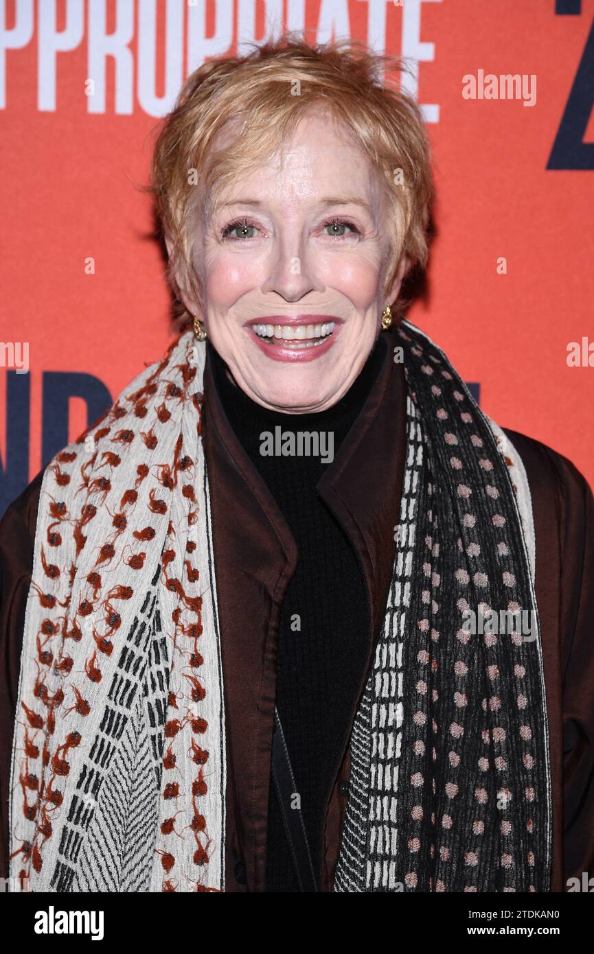 New York, USA. 18th Dec, 2023. Holland Taylor attends the 'Appropriate ...