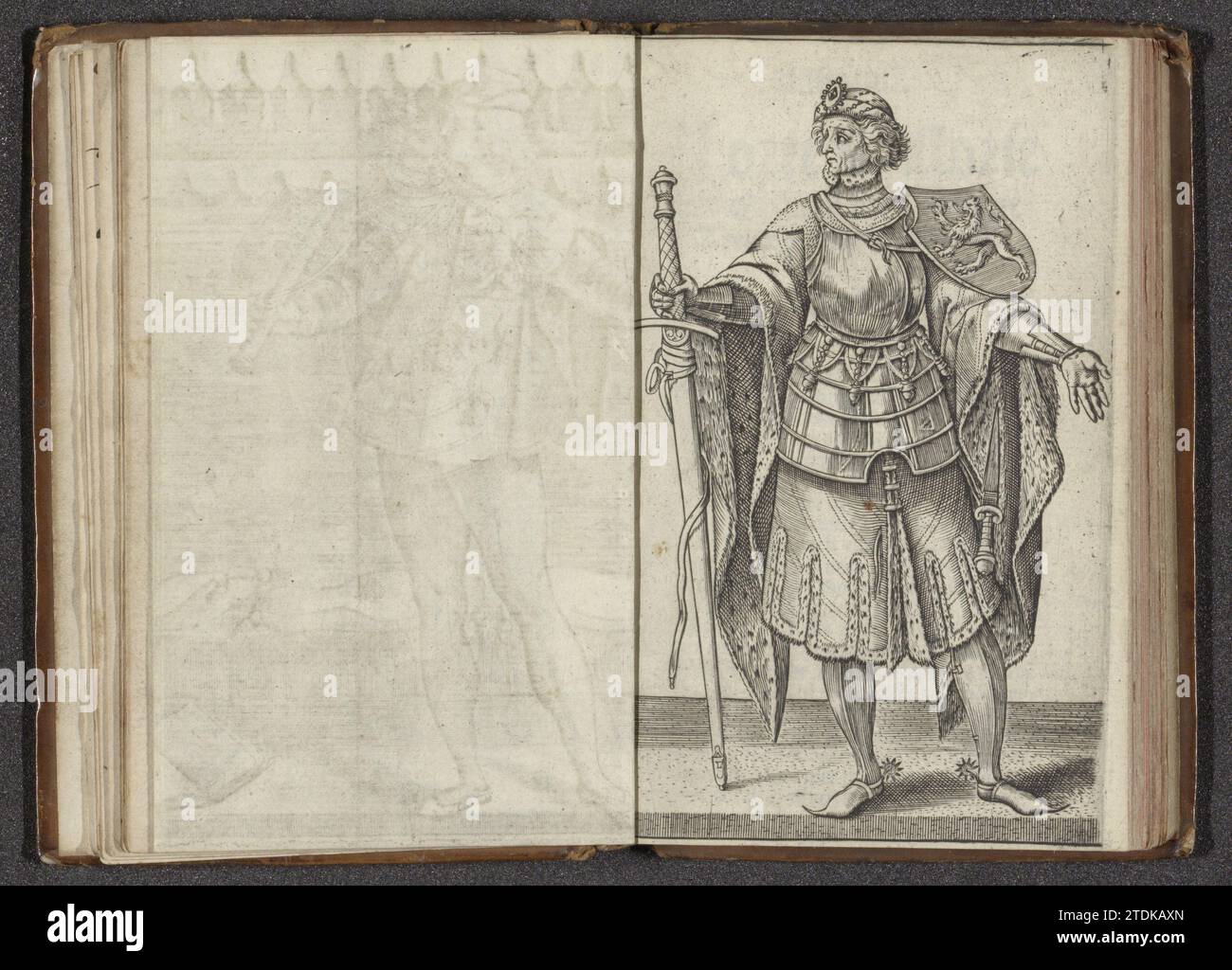 Count Dirk I van Holland, 1586 - 1587 Count Dirk I, back. His sword ...