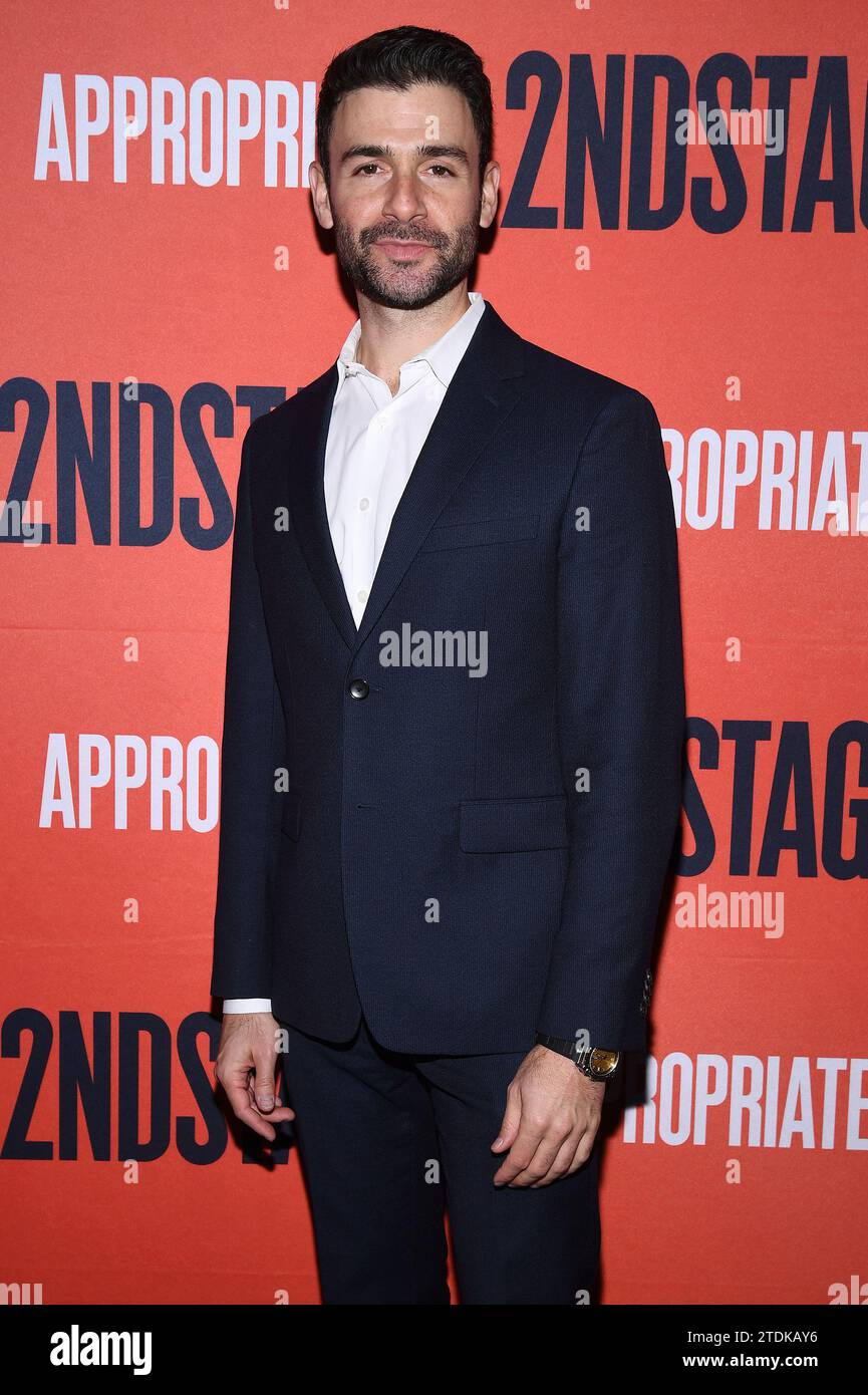 New York, USA. 18th Dec, 2023. Adam Kantor attends the 'Appropriate ...