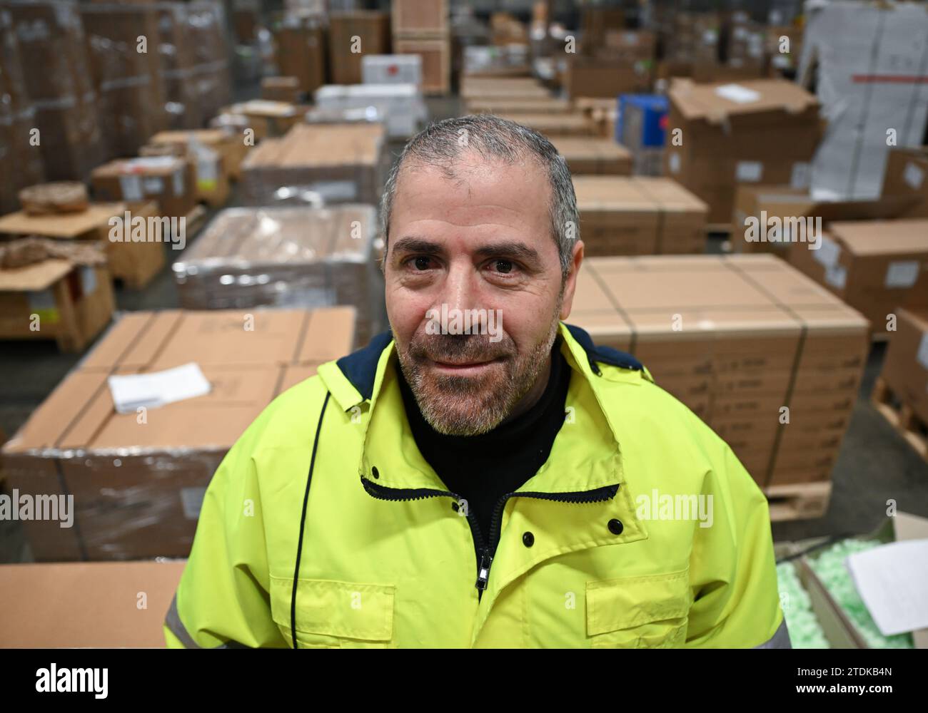 PRODUCTION - 07 December 2023, Hesse, Frankfurt/Main: Nouri Boulahrouz ...