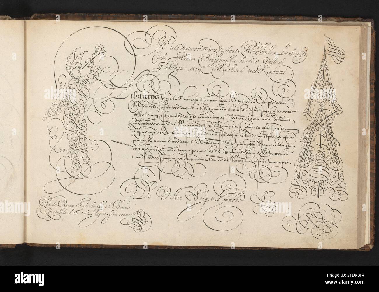 Write example: Lebanius Historien Escrit (...), Simon Frisius, After ...