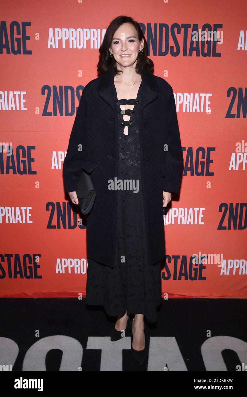 New York, USA. 18th Dec, 2023. Carla Gallo attends the 'Appropriate ...