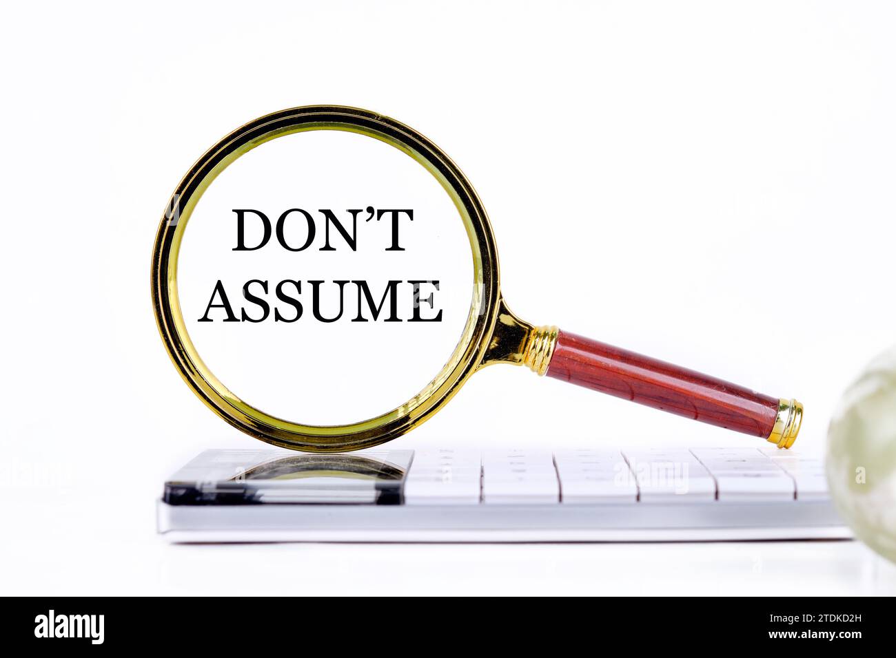 DO NOT ASSUME lettering through a magnifying glass on a calculator and ...