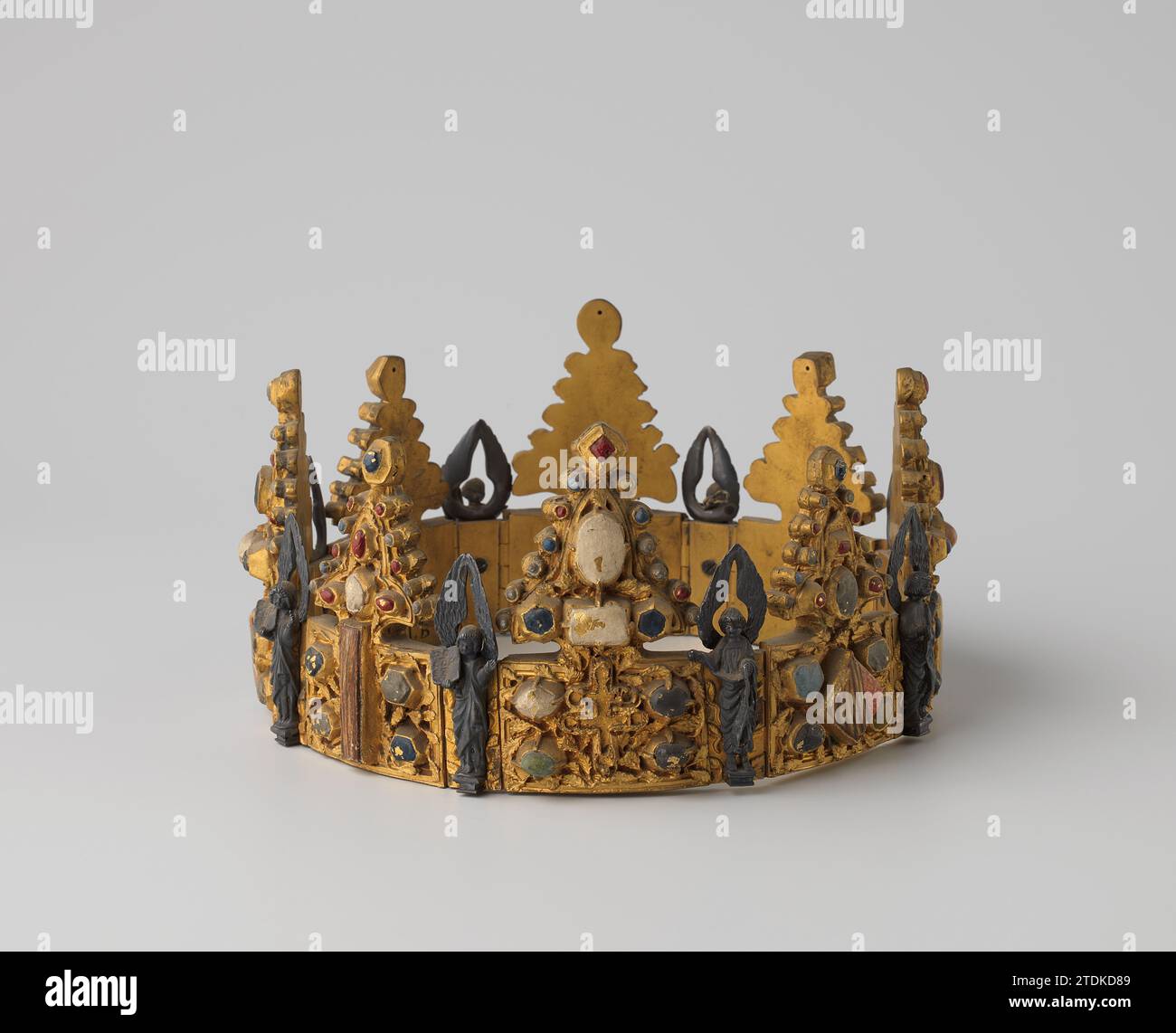 Galvanoplastic reproduction of the crown of Saint Louis, Fa. Elkington ...