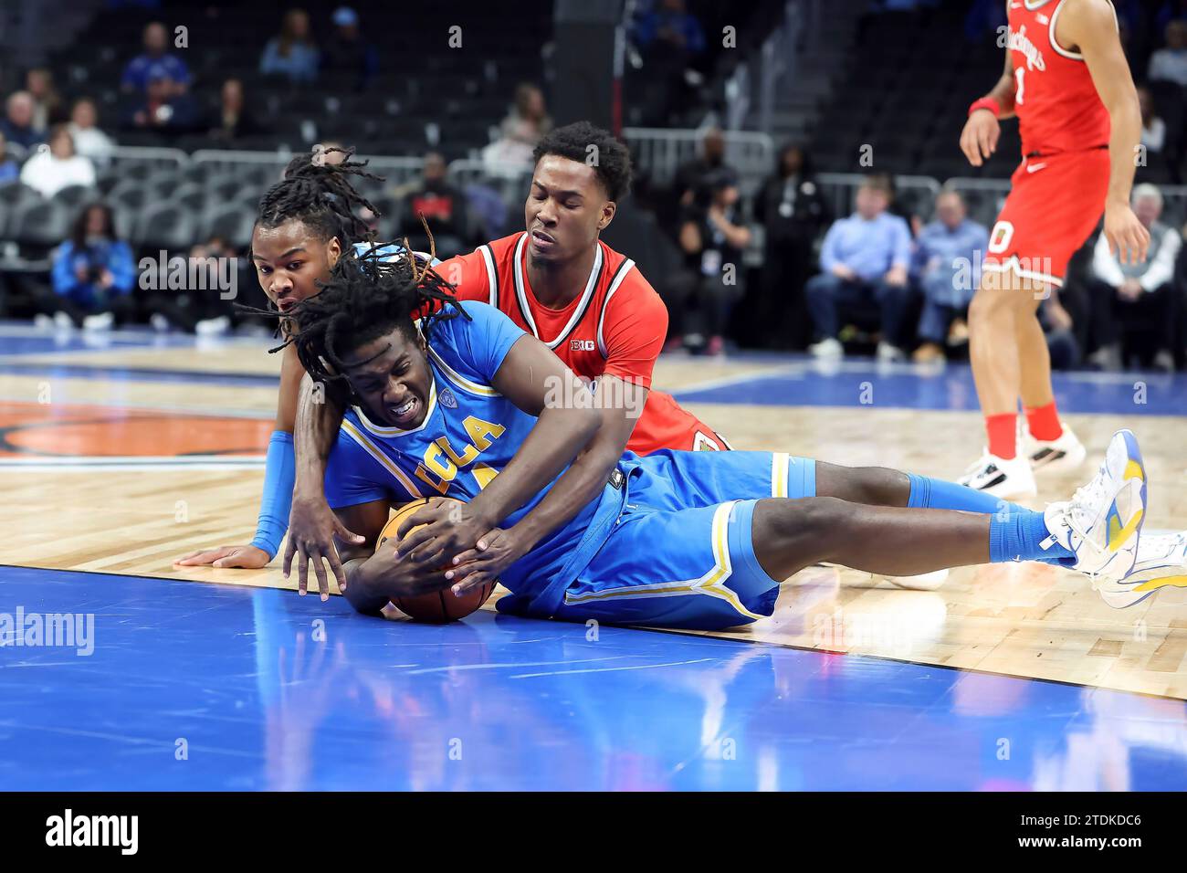 ATLANTA, GA - DECEMBER 16: UCLA Bruins guard Will McClendon (4) and ...